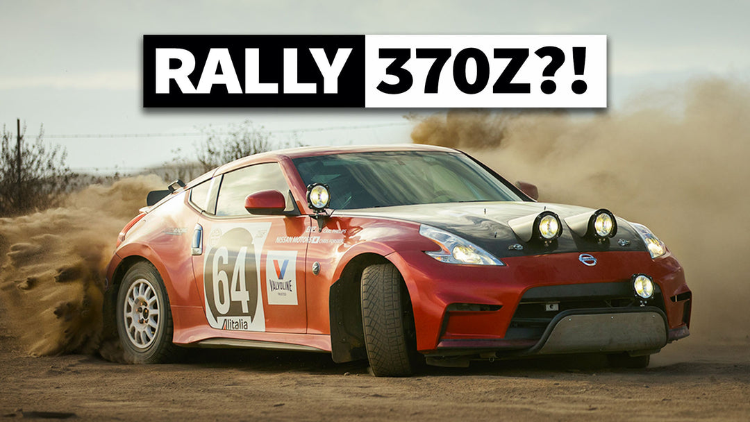 Chris Forsberg’s 370Z Rally Car Tribute: Sideways Gravel Shreds! – Hoonigan