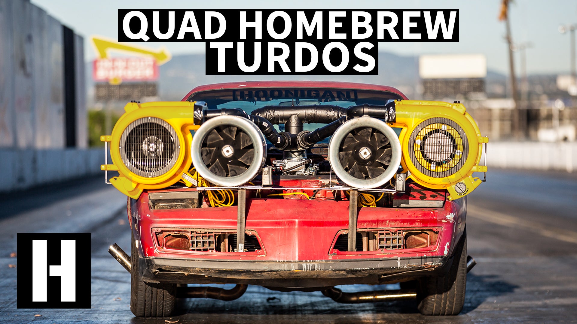Homemade Quad Turbo Setup: Firebird Retribution Test – Hoonigan