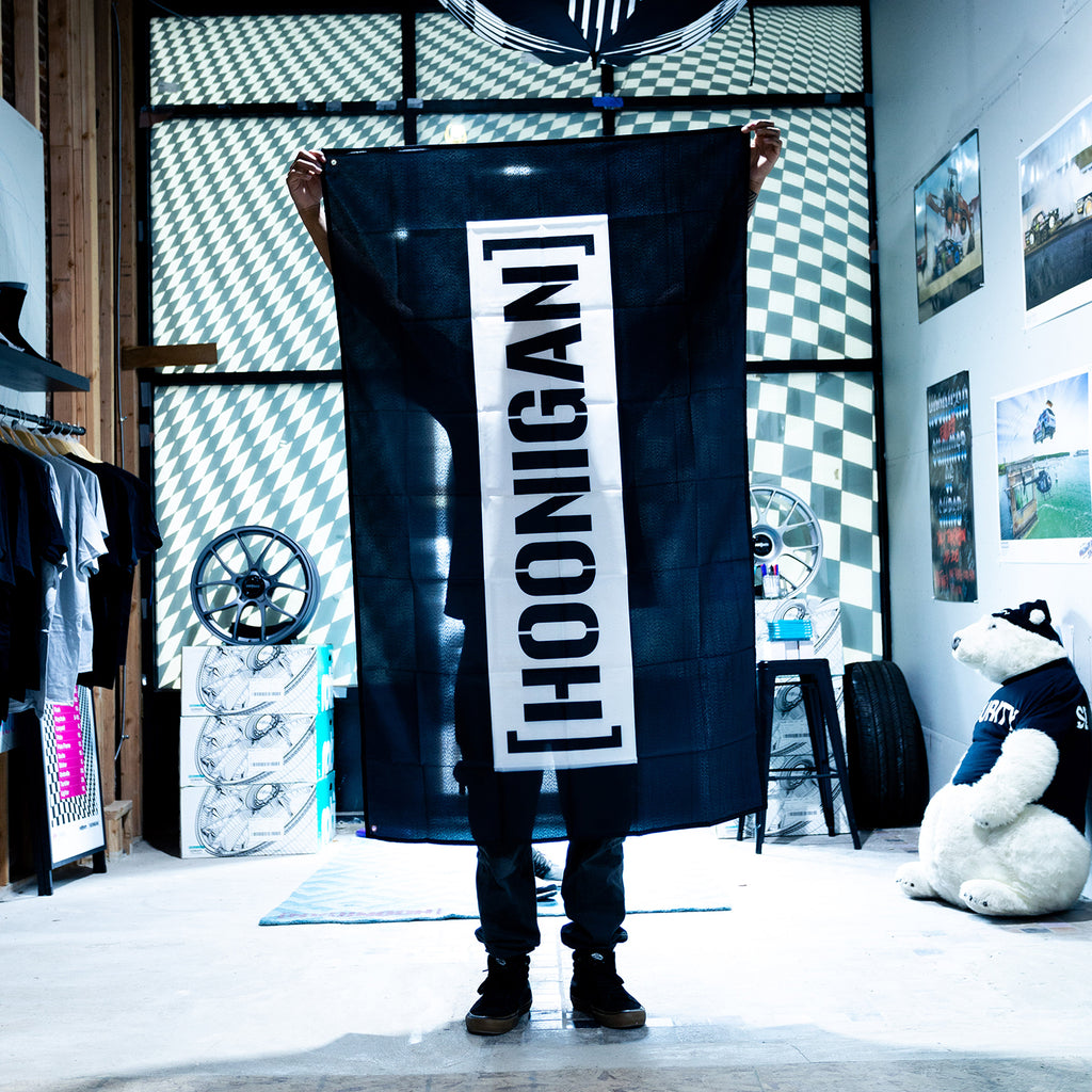 Hoonigan Censor Bar Flag | 34" x 58" | 100% Polyester | Wall Decor