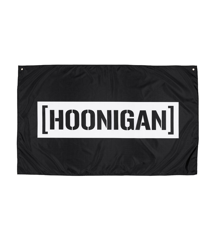 Hoonigan Censor Bar Flag | 34" x 58" | 100% Polyester | Wall Decor