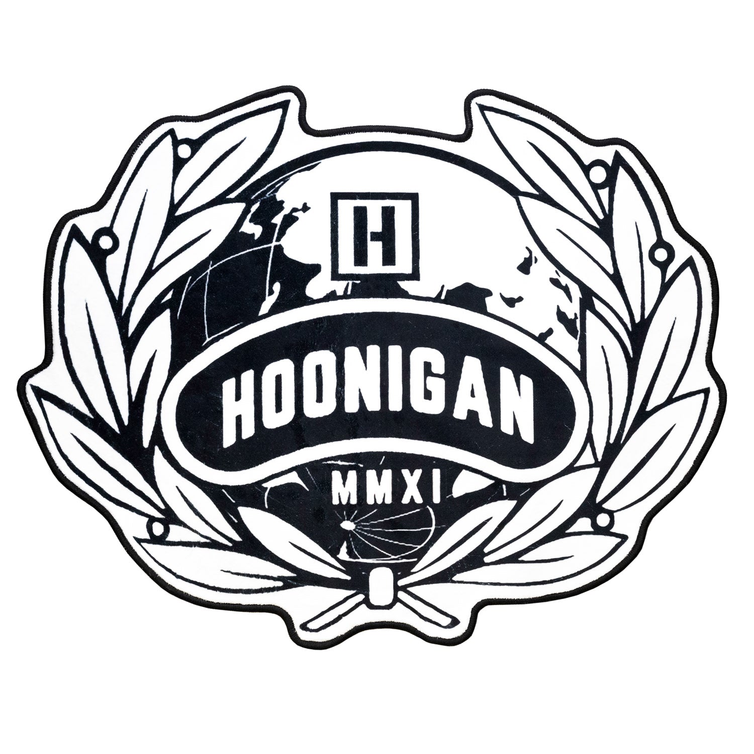 Hoonigan Worldwide Rug | 3.75' | 100% Polyester | Go Worldwide