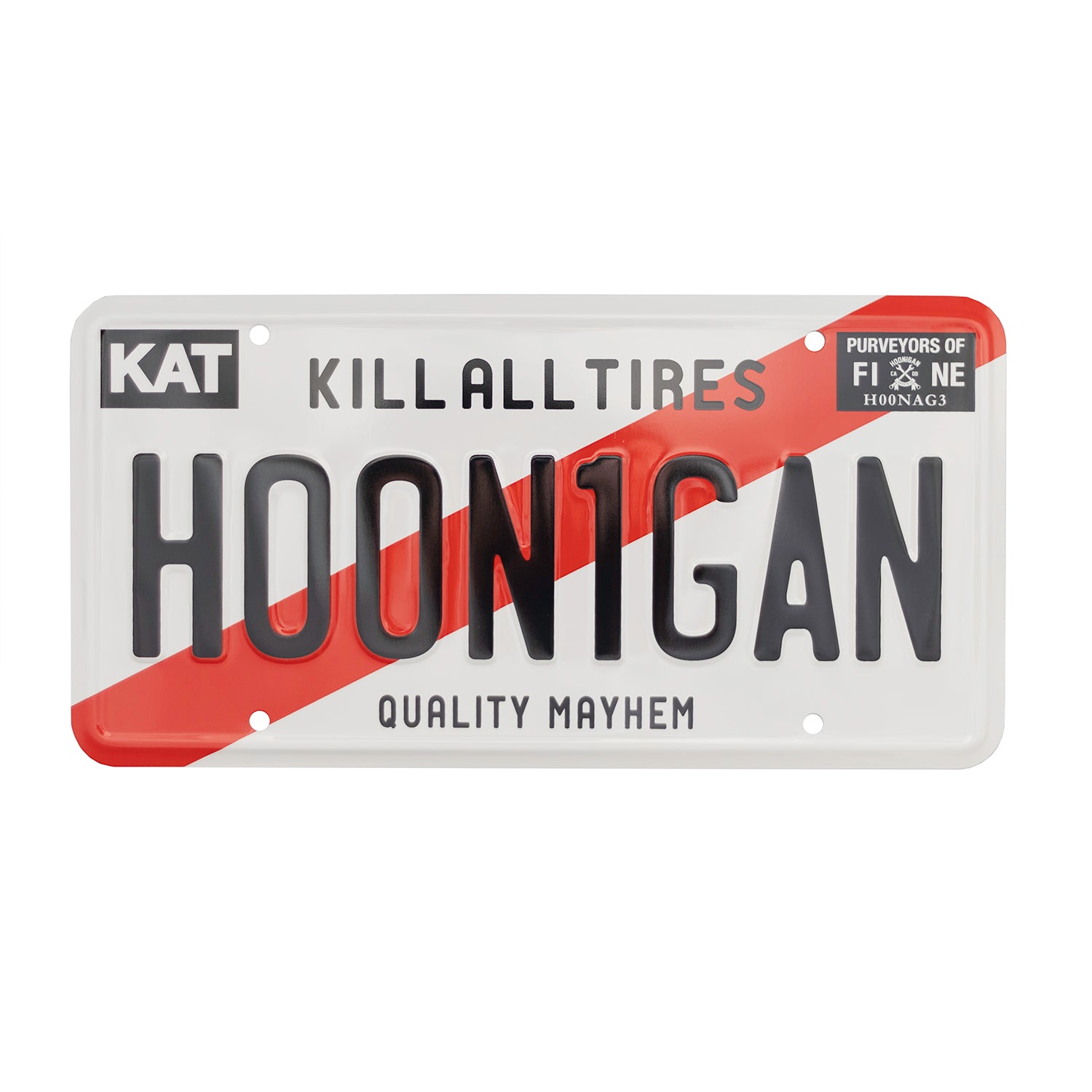 Kari license plate – Hoonigan