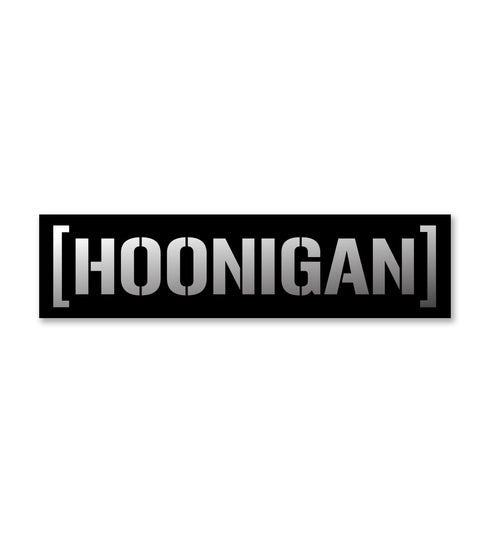 HOONIGAN CENSOR BAR Sticker (8") – Hoonigan