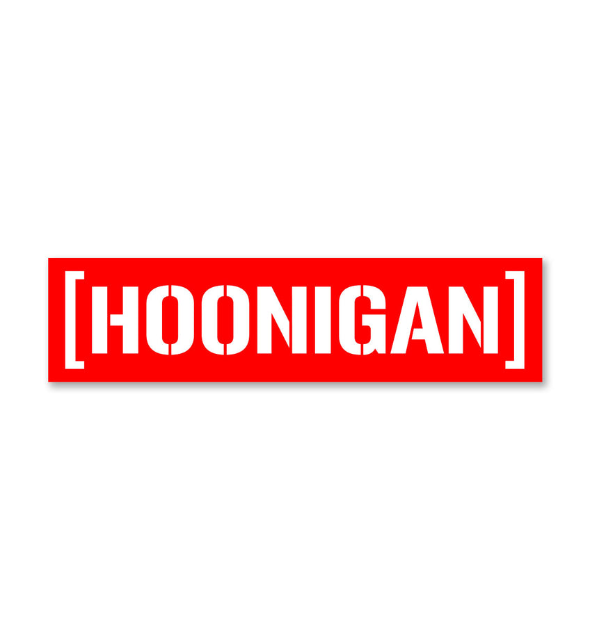 HOONIGAN CENSOR BAR Sticker (8") – Hoonigan