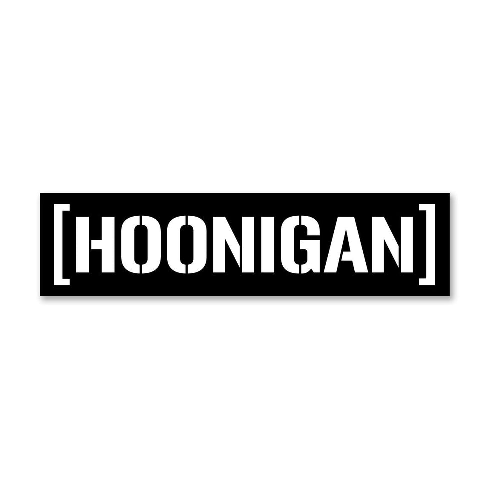 HOONIGAN CENSOR BAR Sticker (8") – Hoonigan